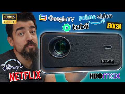 YÜKSEK IŞIK GÜÇLÜ! Havit PJ223 Projeksiyon incelemesi