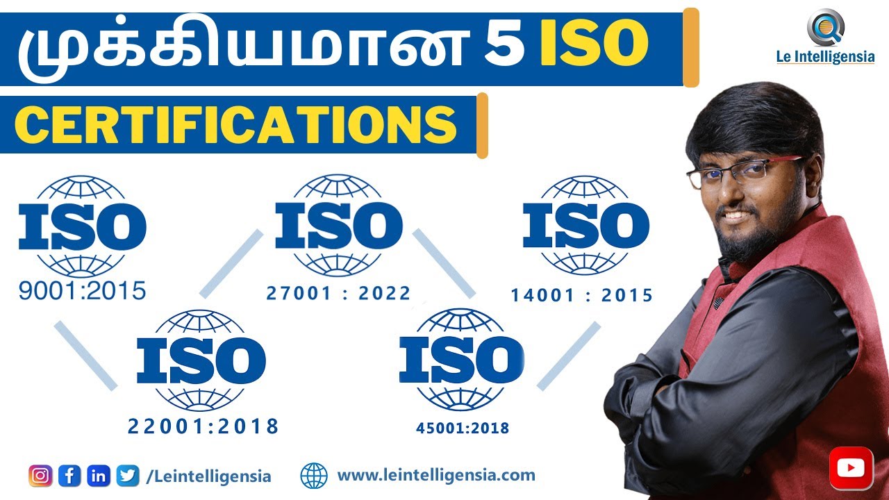 5 Most Important ISO Standards #iso #isocertification - YouTube