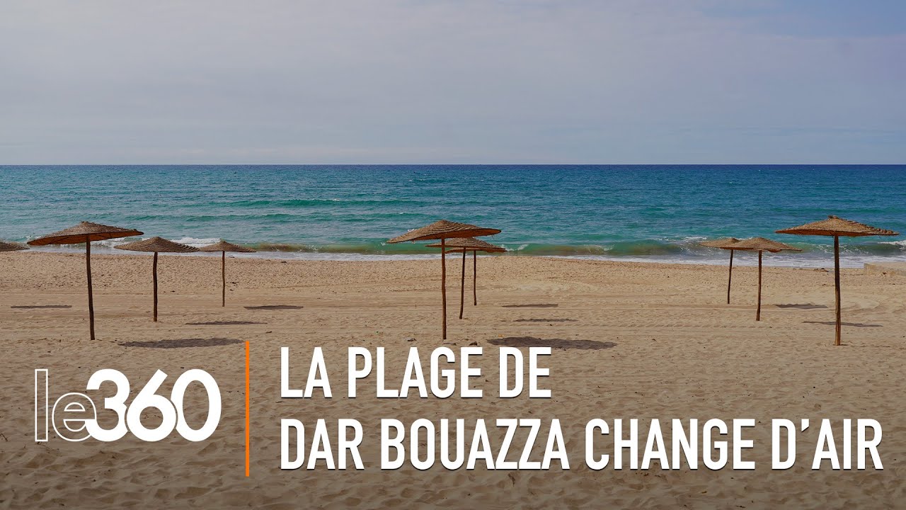 Été 2024: la plage de Dar Bouazza se refait une beauté - YouTube