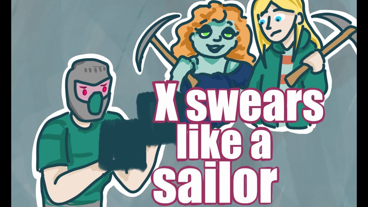X swears like a sailor || Hermitcraft animatic - YouTube