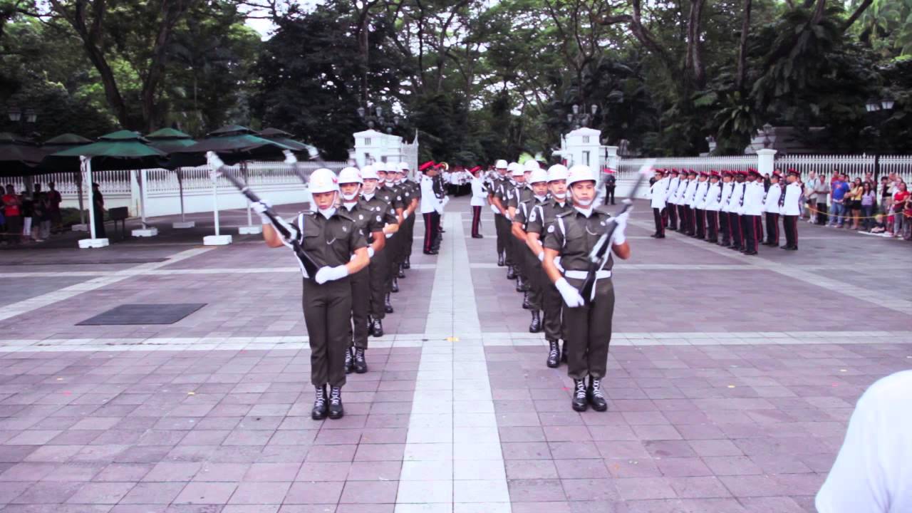Change of Guards | Silent Precision Drill Squad - YouTube