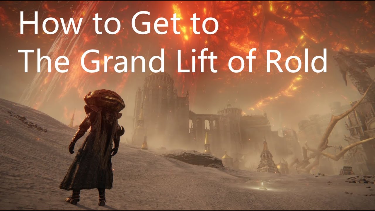 Elden Ring - How to get to the Grand lift of Rold - YouTube