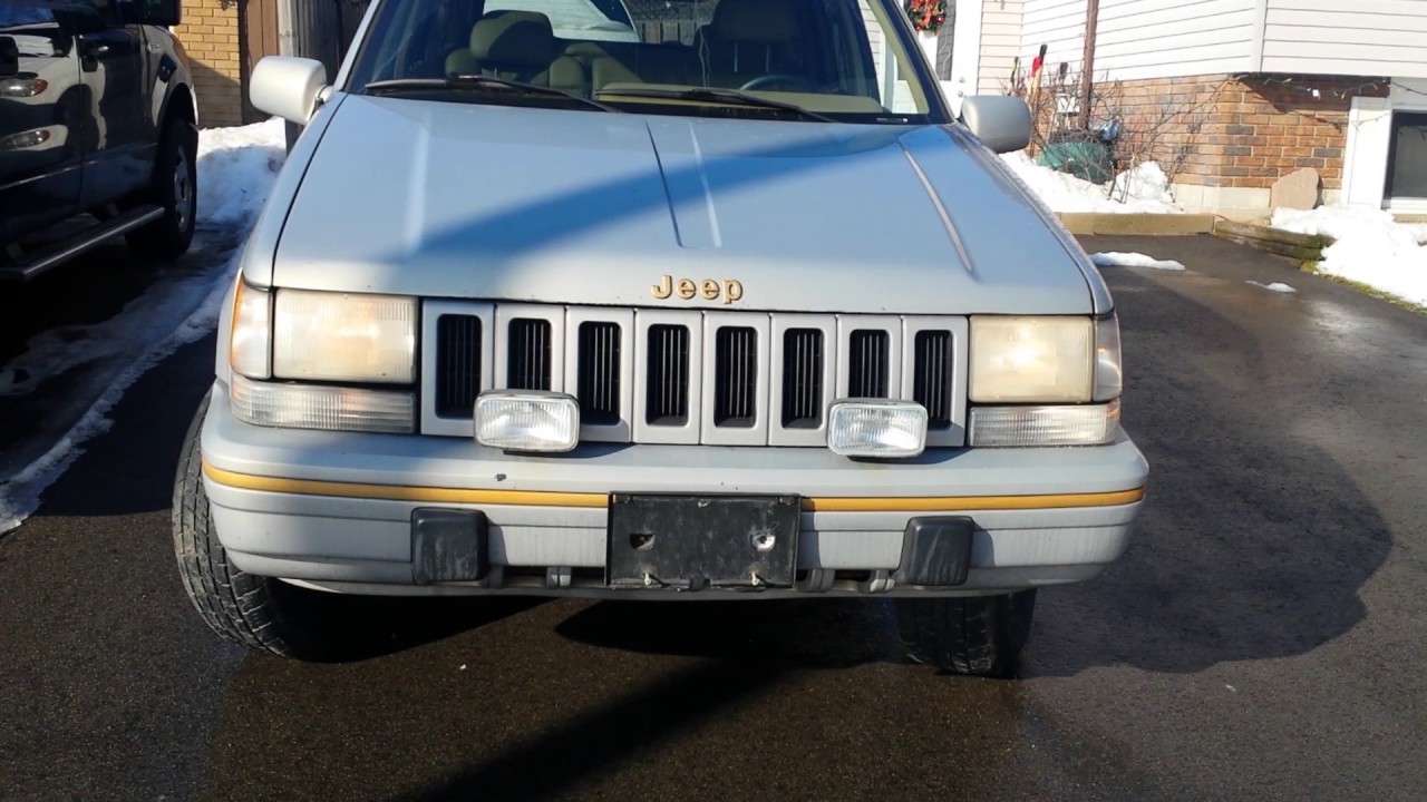 1995 jeep grand cherokee limited zj - YouTube
