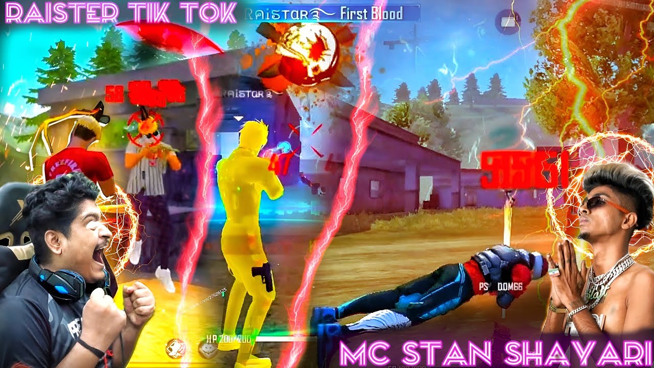 RAISTER TIK TOK MC STAN SHAYARI||FREE FIRE VIDEO|| - YouTube