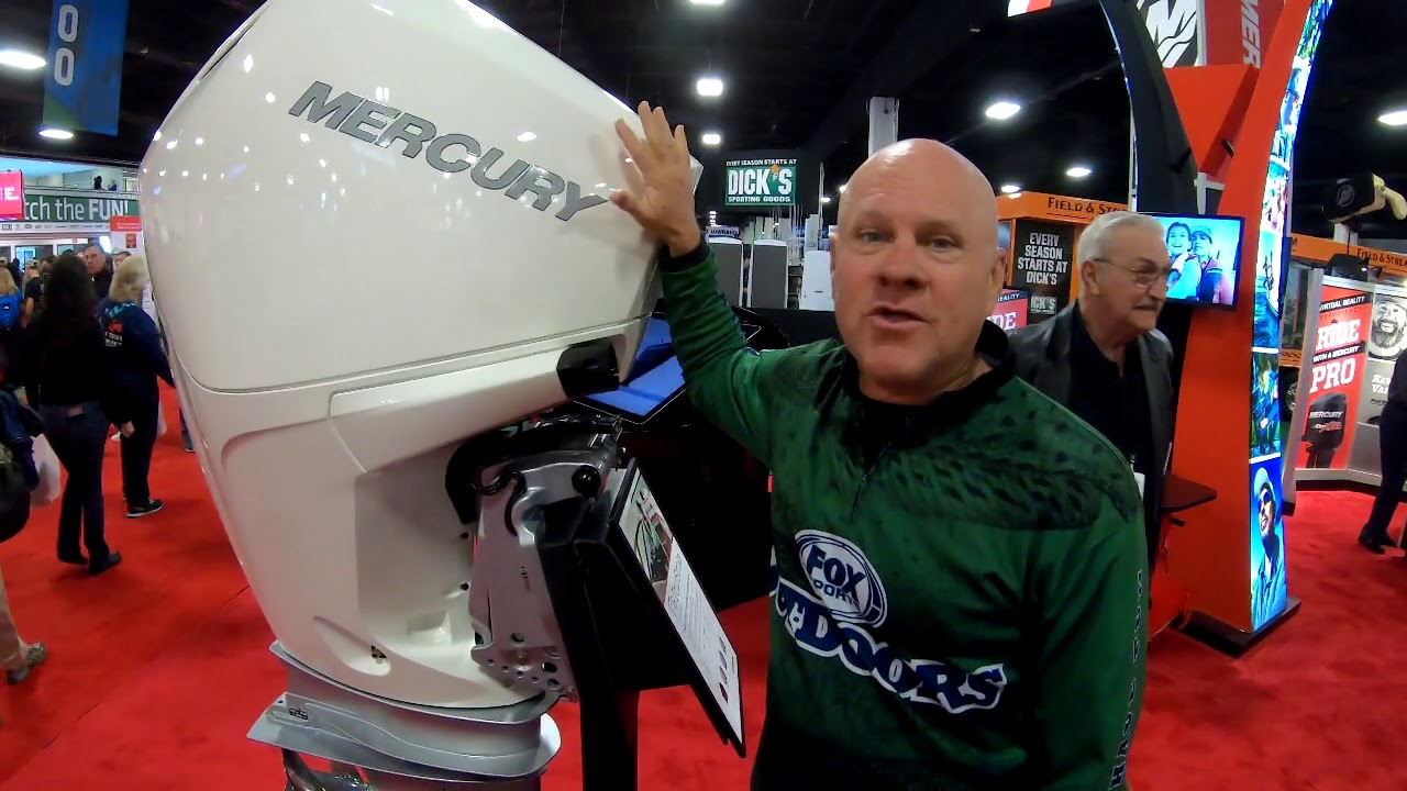 Barry Stokes Introduces Mercury V6 FourStroke Outboards - YouTube
