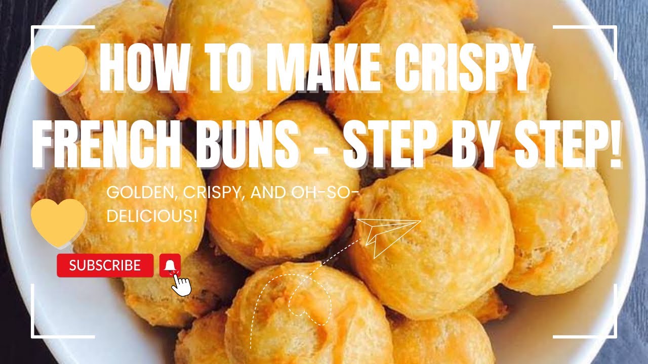 HOW TO MAKE NIGERIAN BUNS STEP BY STEP | BEST FRENCH BUNS RECIPE - YouTube