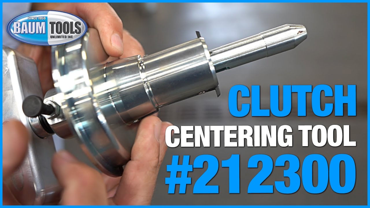 BAUM TOOLS - Clutch Centering Tool - YouTube