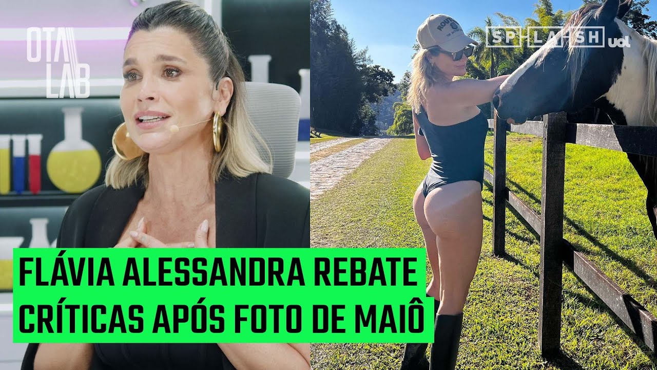 Flávia Alessandra sobre críticas após foto de maiô: 'Precisamos nos ...