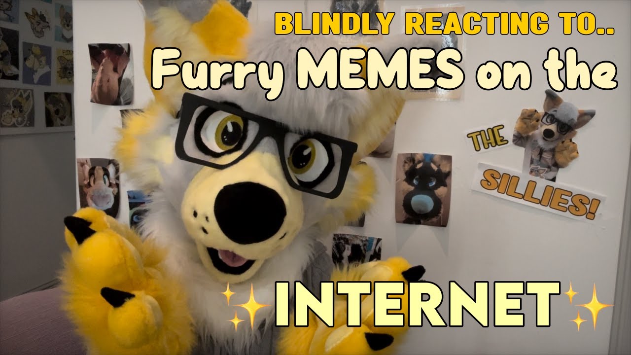BLINDLY Reacting to Furry Memes on the Internet!😬 - YouTube