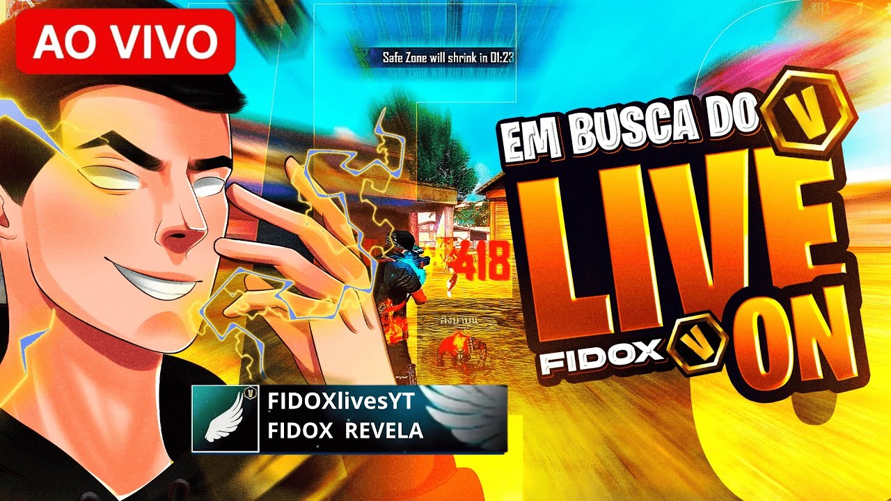 💛 FIDOX AO VIVO 💛 CAMPEONATO DE X1 VALENDO 2000💎JOGANDO COM INSCRITOS ...