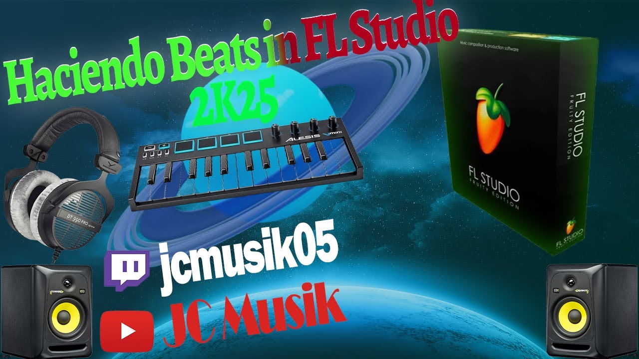 Haciendo Beat 2K25 en FL Studio 25 NEPTUNO - YouTube