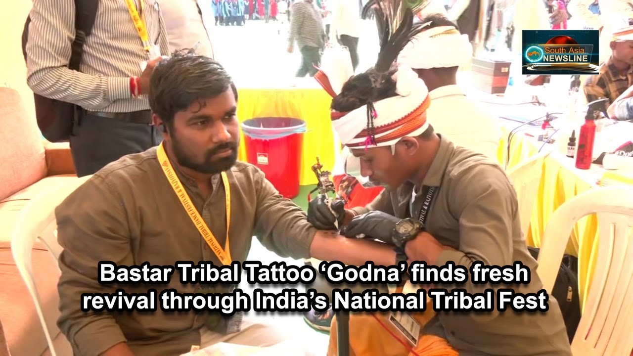 Bastar Tribal Tattoo ‘Godna’ finds fresh revival through India’s ...