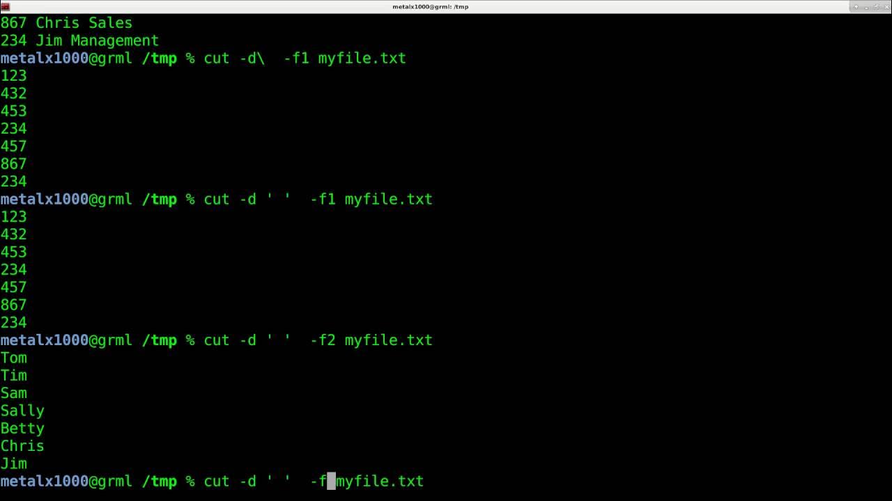 Working with Delimiters in the Linux Shell Scripting tutorial - YouTube