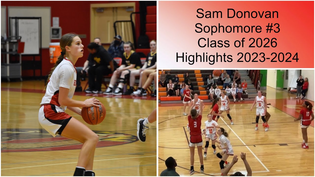 Sam Donovan 2023-2024 Edgewood HS basketball highlights - YouTube