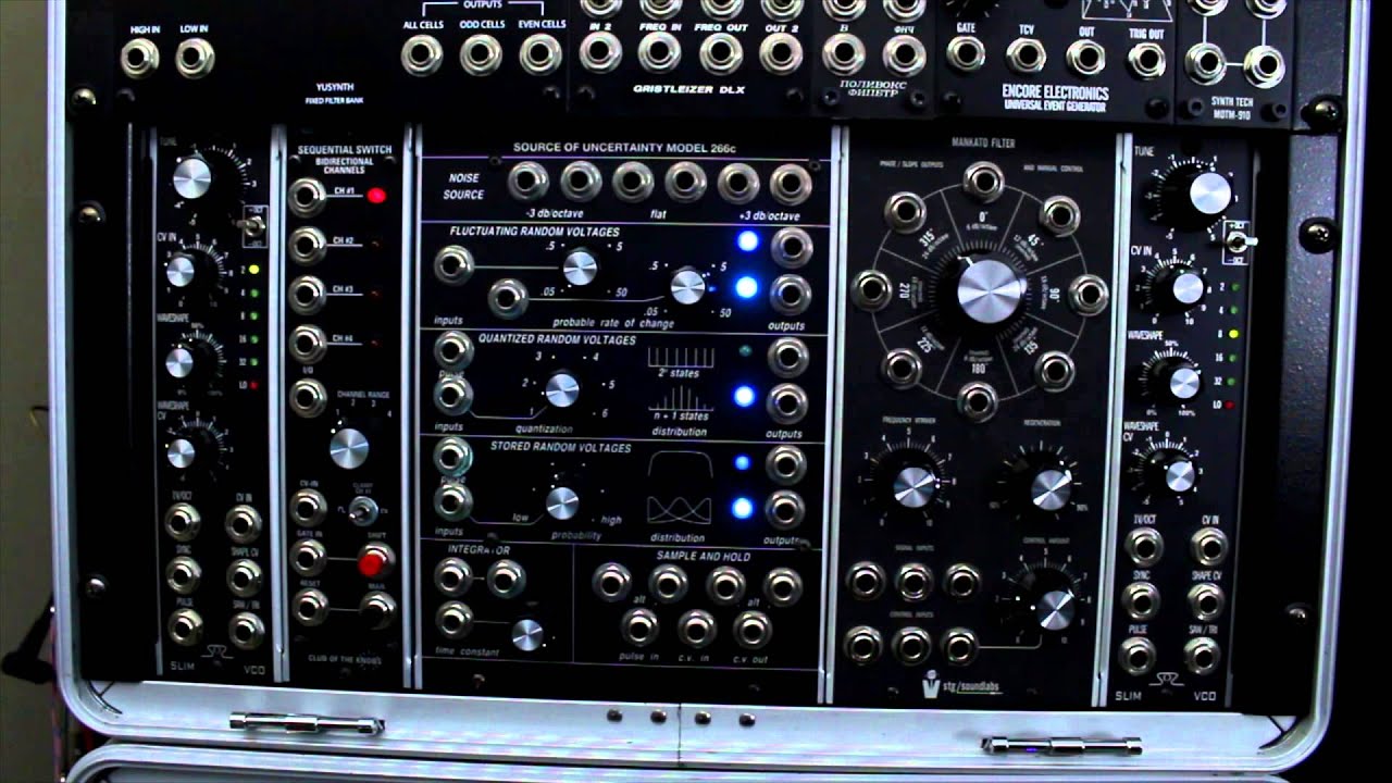 Modular Recording Studio Tour w/ alternating.bit - YouTube