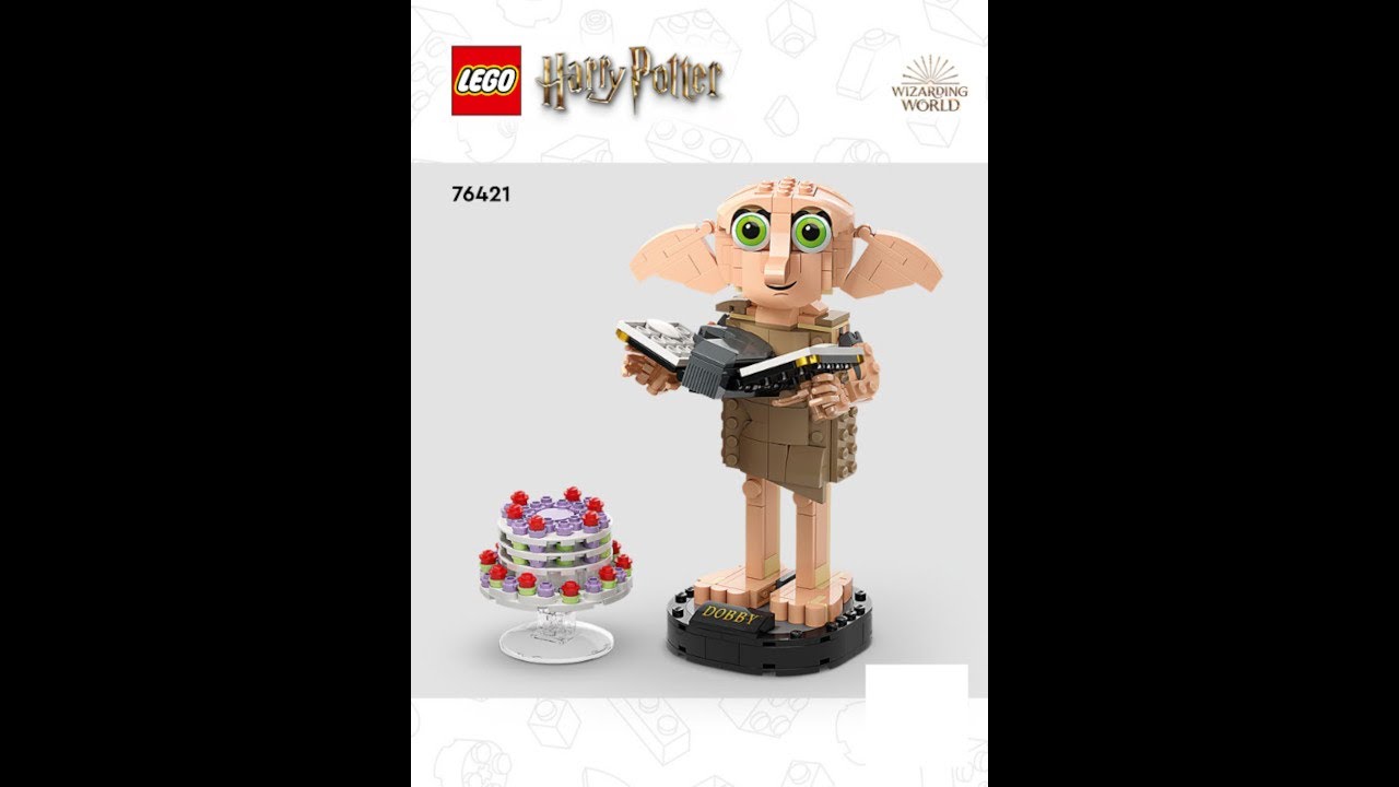 LEGO Instructions | Harry Potter | 76421 | Dobby the House-Elf - YouTube