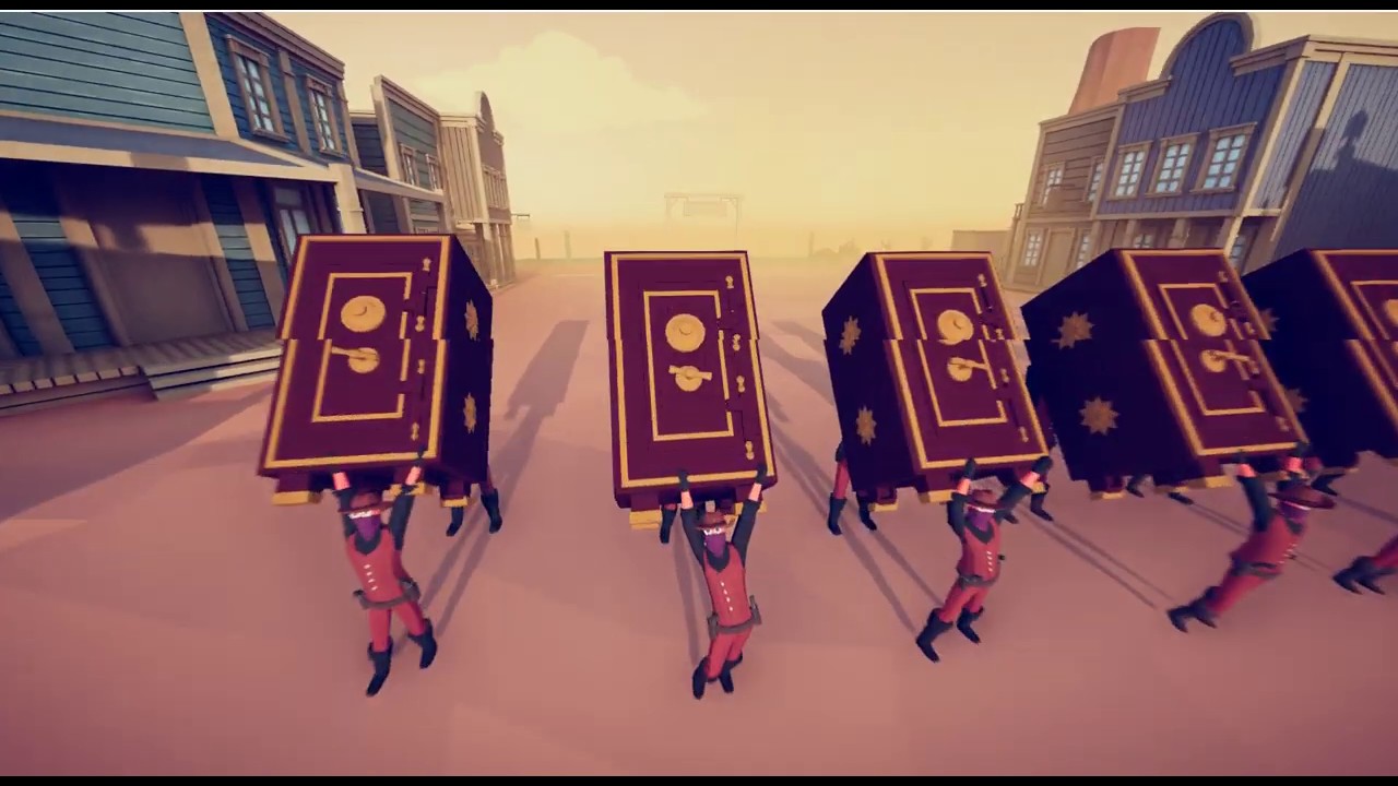 How to get the Bank Robbers in TABS (outdated) - YouTube