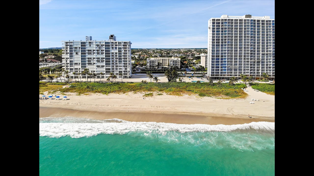 Boca Raton Florida Beach Access Condo-$285K - YouTube