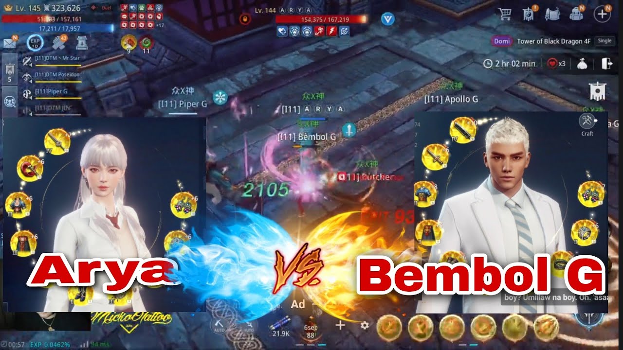 mir4 bembol G vs arya #mir4 #mir4global #nft @Mir4update - YouTube