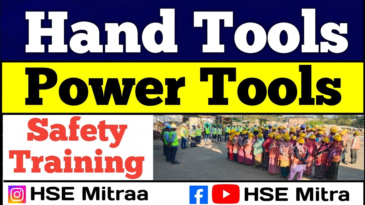 HSE Training_ Hand tools & Power Tools #powertools #hse #safetytraining ...