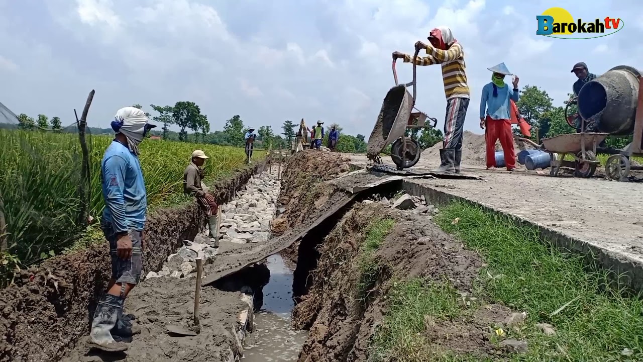 Pembangunan Talud dari awal sampai akhir. Dan bagaimana hasilnya ...
