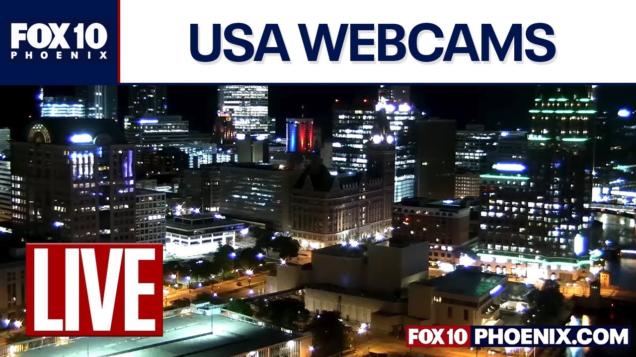 🔴LIVE WEBCAMS around the U.S.A. | July 17 - YouTube