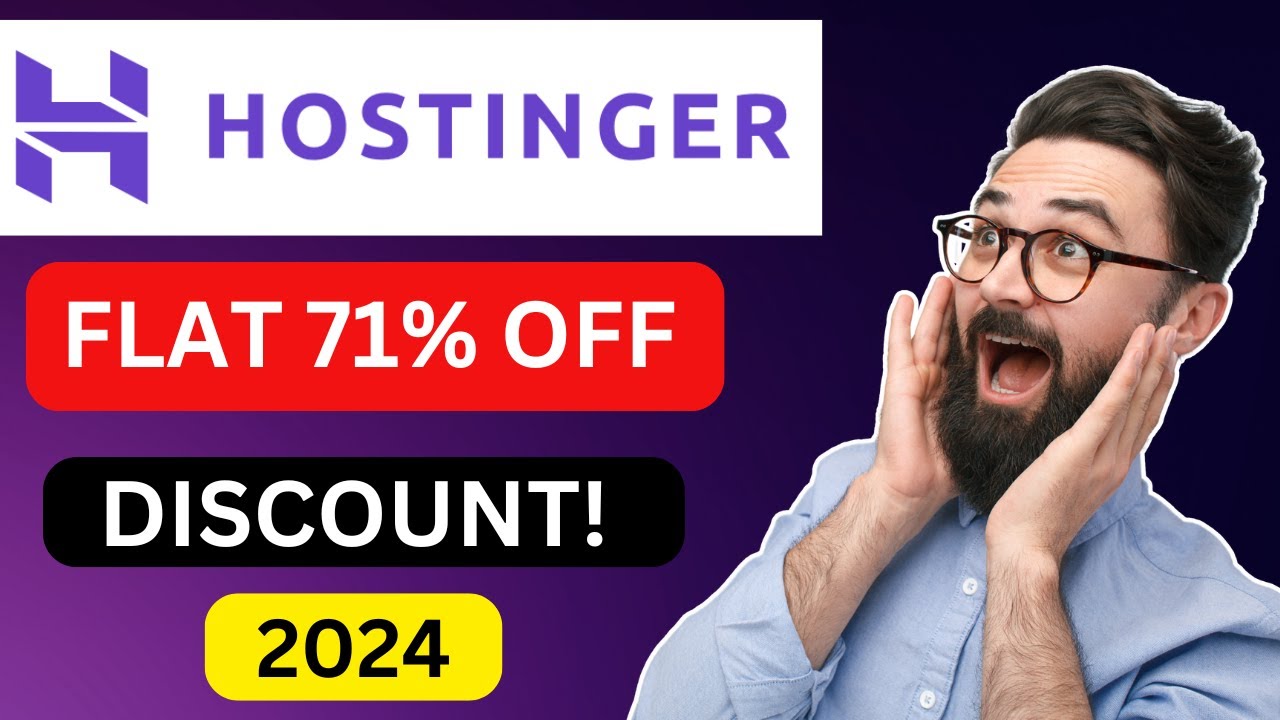Hostinger Coupon Code 2024 - Get Flat 71% OFF Discount | Hostinger ...