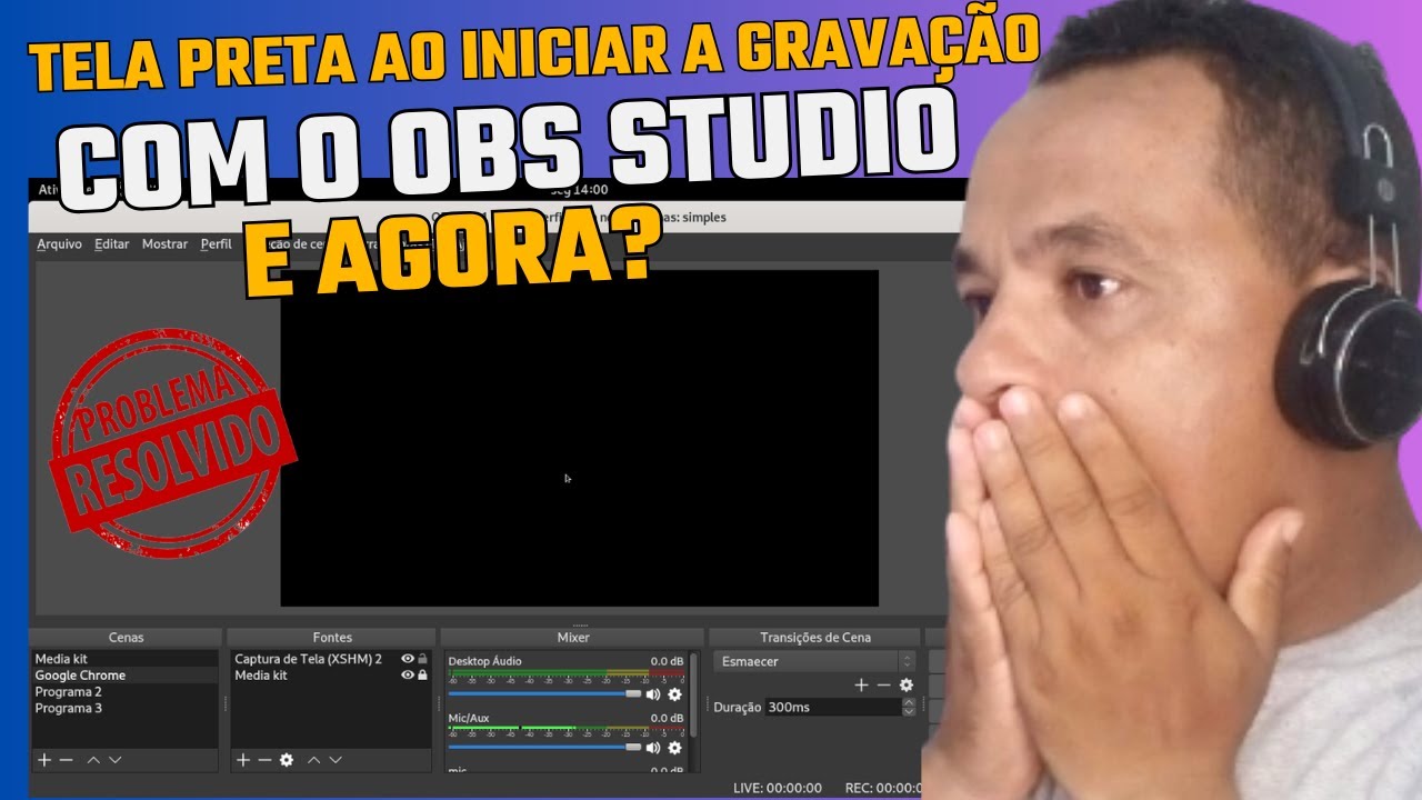 Como Gravar a tela do PC com OBS Studio - YouTube