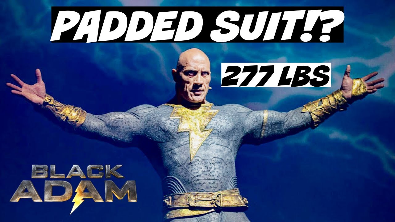 The Rock Black Adam Body Transformation - YouTube