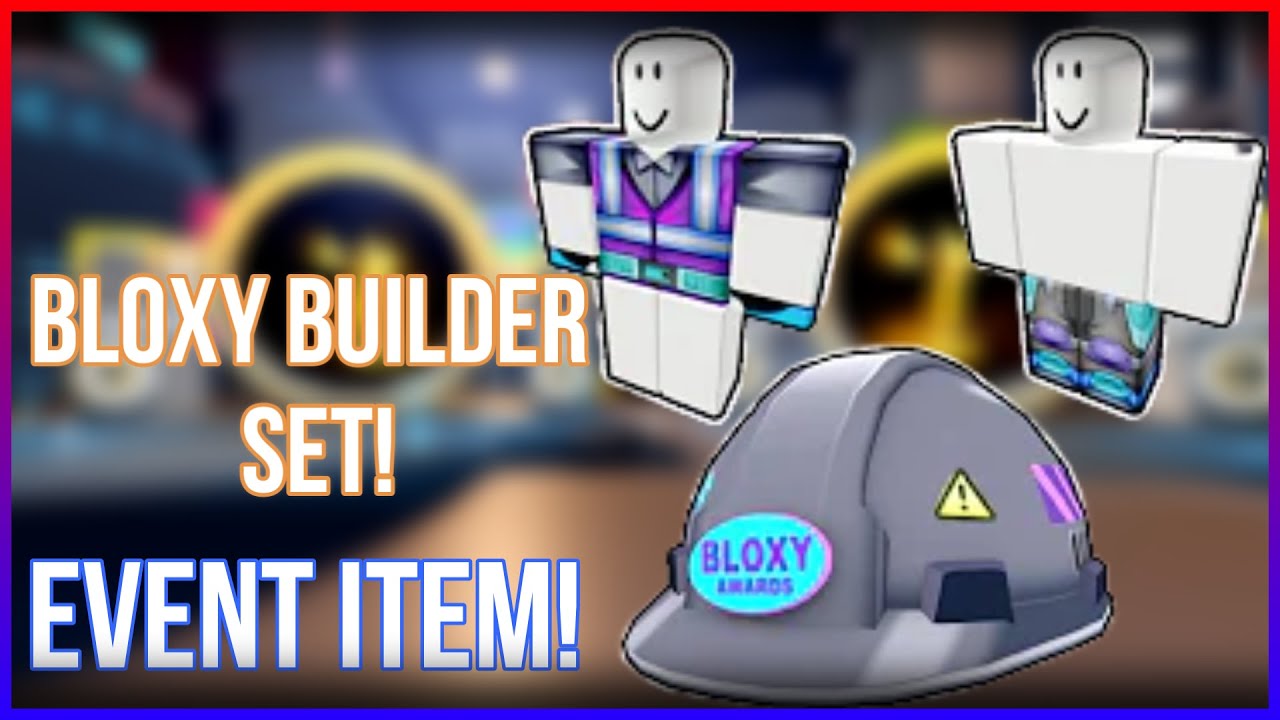 How to get BLOXY BUILDER SET'S In Roblox 8th Annual Bloxy Awards [EVENT ...