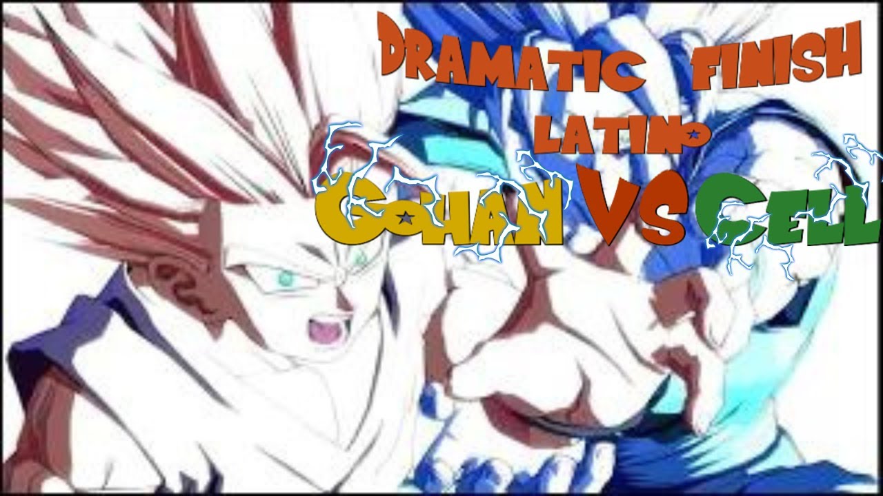 Dbfz Gohan ssj2 vs Cell Dramatic finish latino (audio implantado) - YouTube