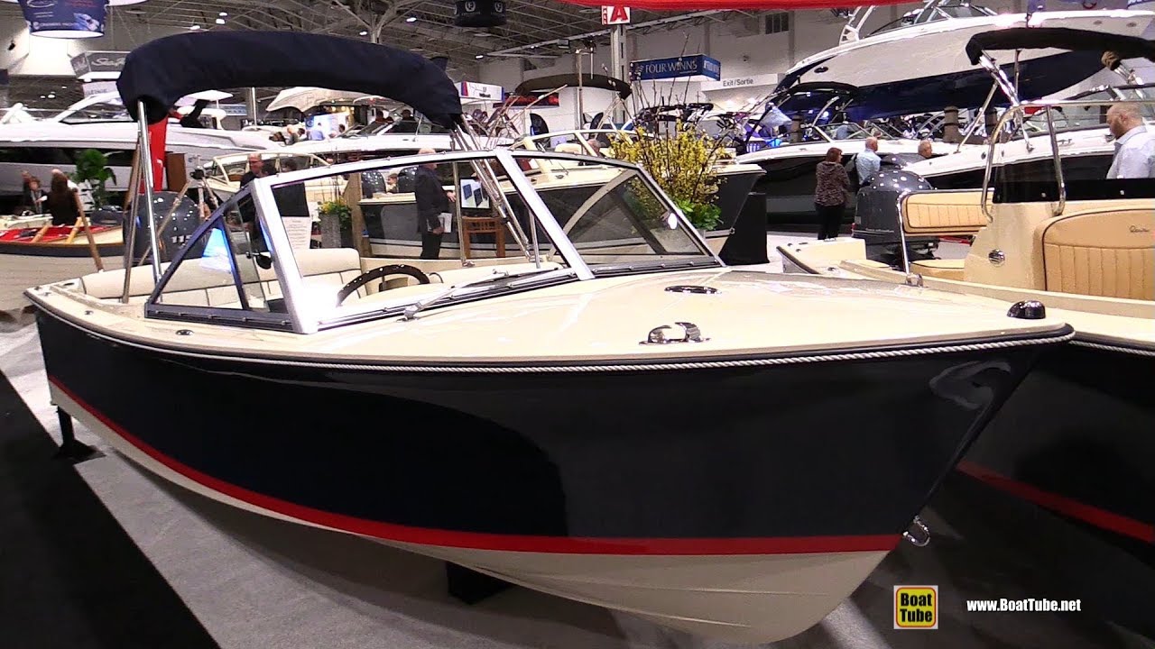 2018 Rossiter 17 Motor Boat - Walkaround - 2018 Toronto Boat Show - YouTube