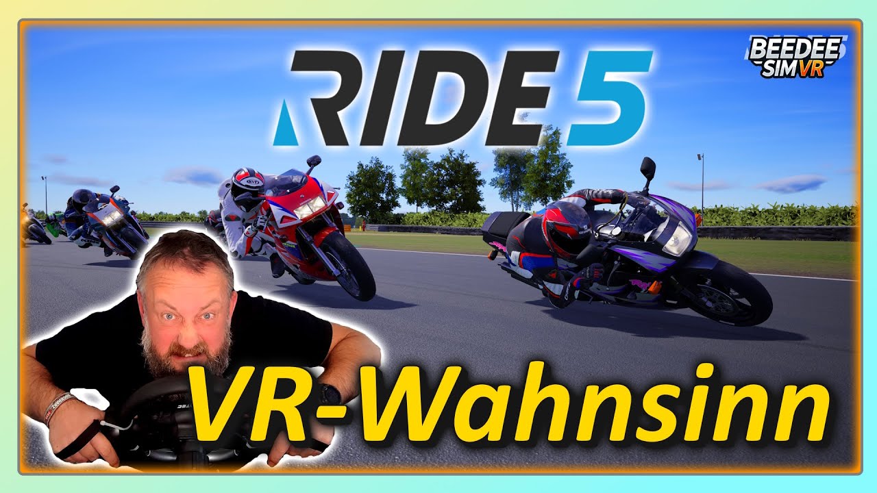 RIDE 5 in VR mit selbstgebautem Motorradlenker / UEVR Tutorial für alle ...