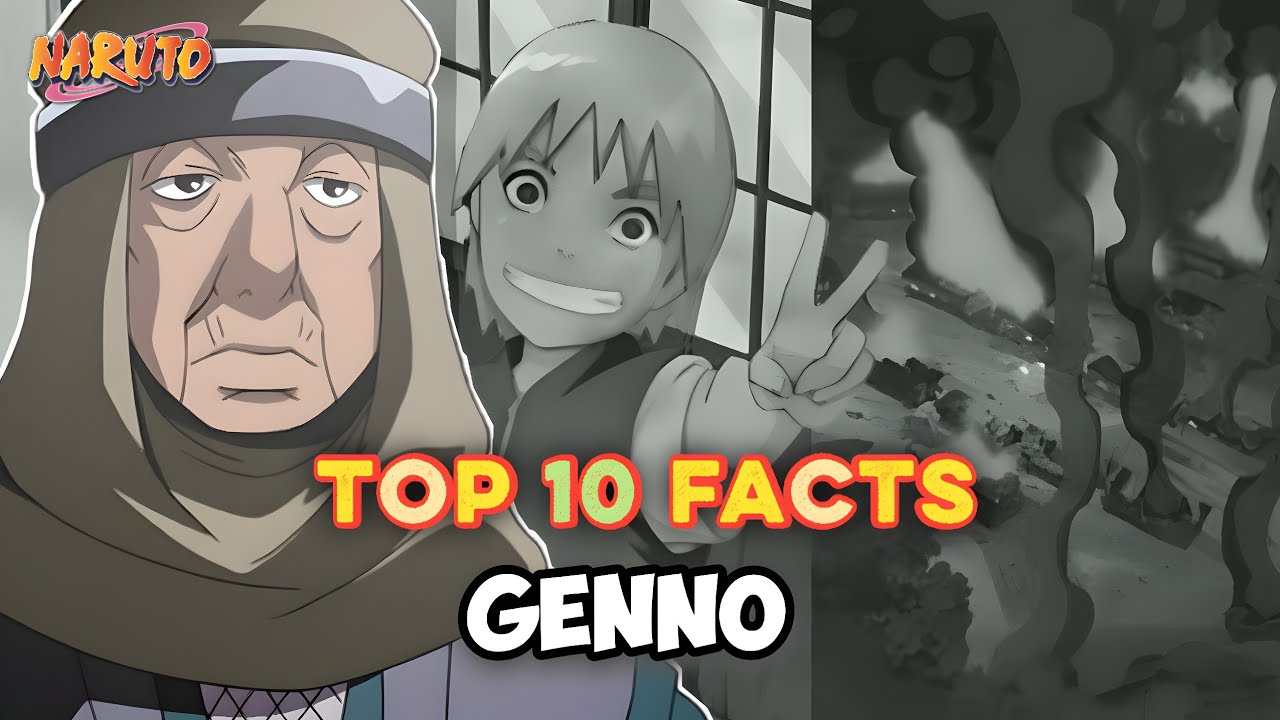 Genno | Top 10 Facts about Genno | Naruto Shippuden Facts - YouTube