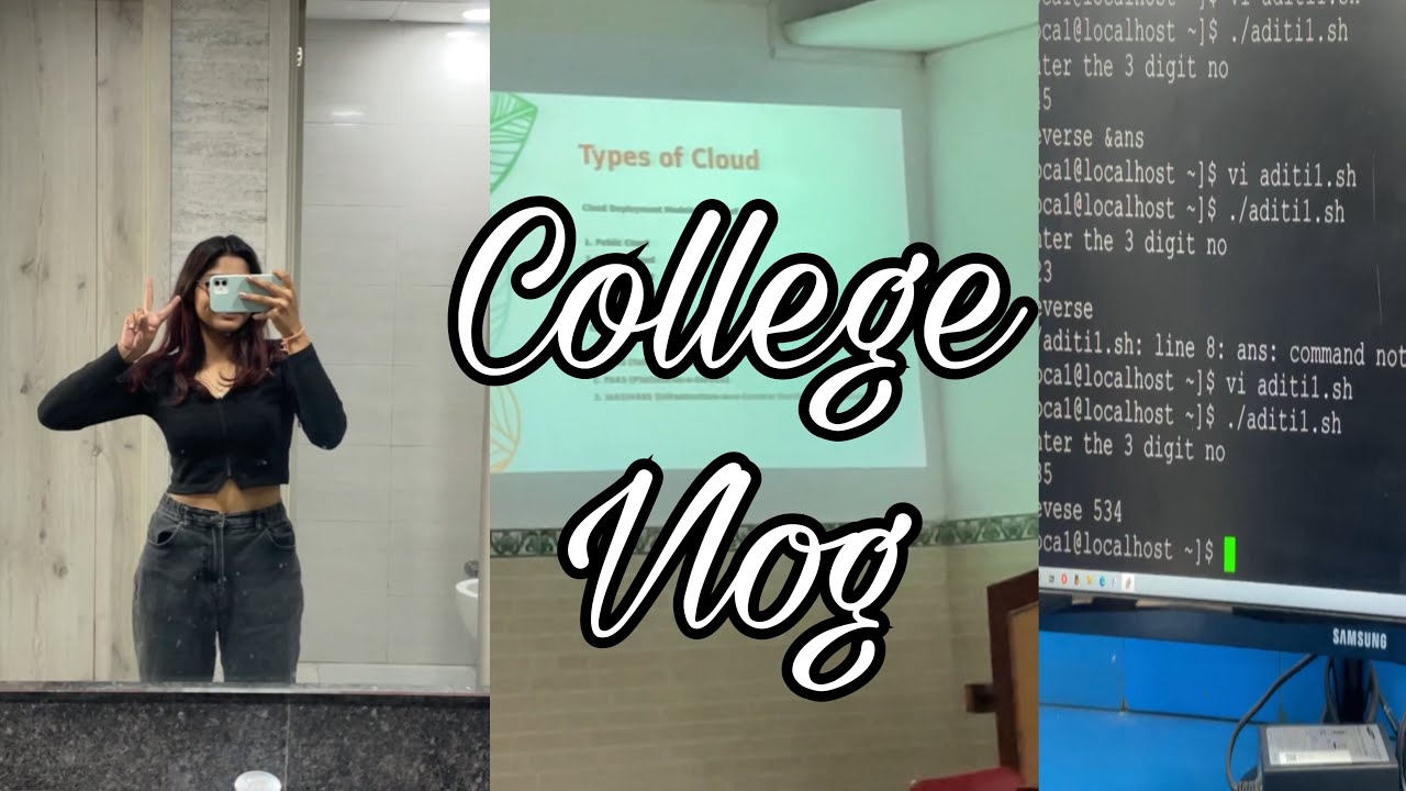 College Vlog | a very chaotic and fun day…. - YouTube