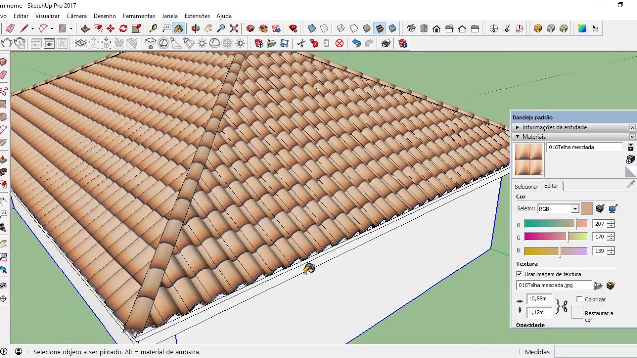 Using instant roof for sketchup video - geekopl
