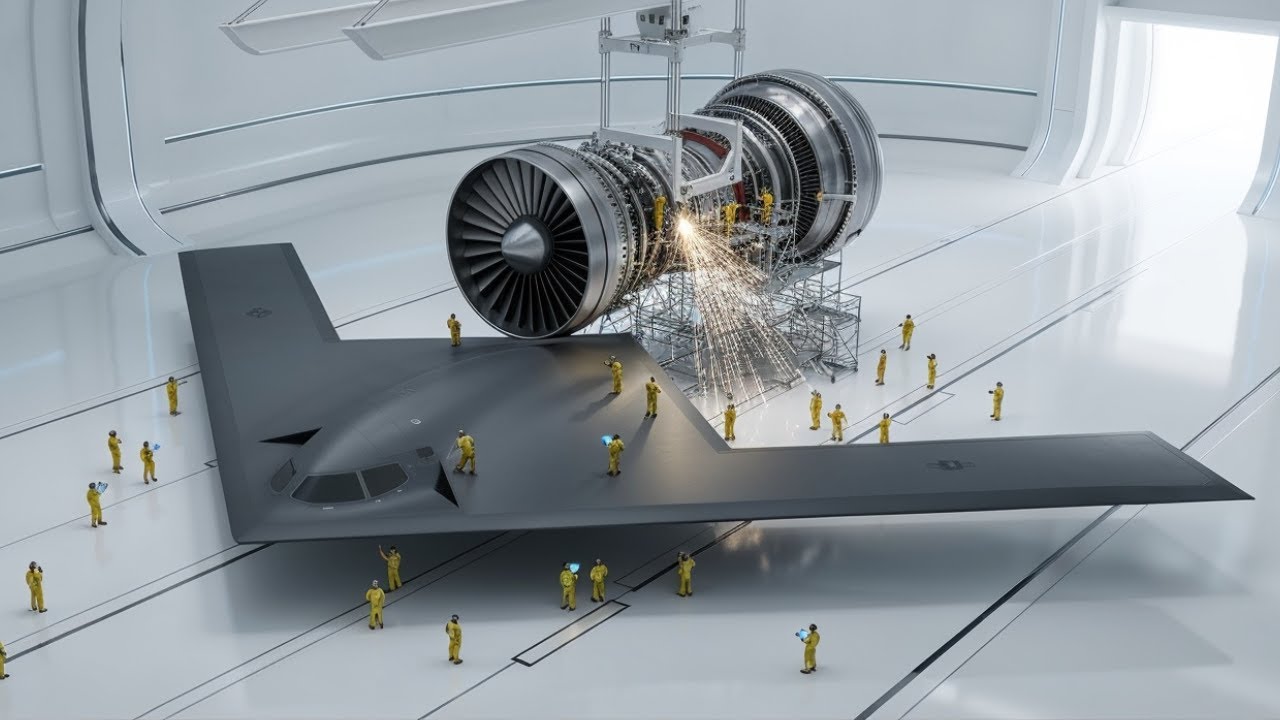 How The ENGINE Of The B21 Raider Will DOMINATE It's Predecessors - YouTube