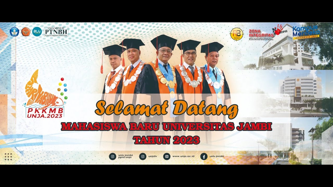 UNJA STREAMING: PENGENALAN KEHIDUPAN KAMPUS MAHASISWA BARU UNIVERSITAS ...