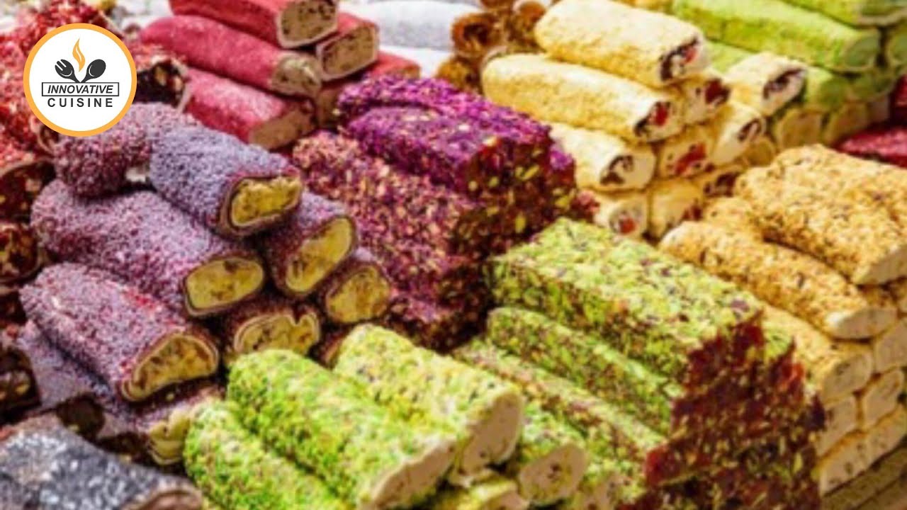 Making of Turkish Delight / Lokum / Turkey - YouTube