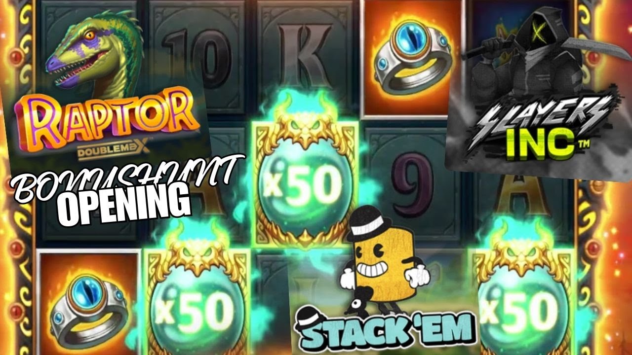 BONUSHUNT 13 Spiele OPENING 🥵(Le Bandit, Joker Split, Raptor etc) - YouTube