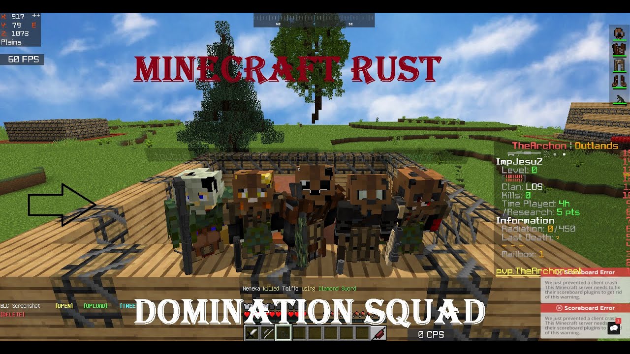 Rust в minecraft ??! Нов интересен мод | (Desc) - YouTube