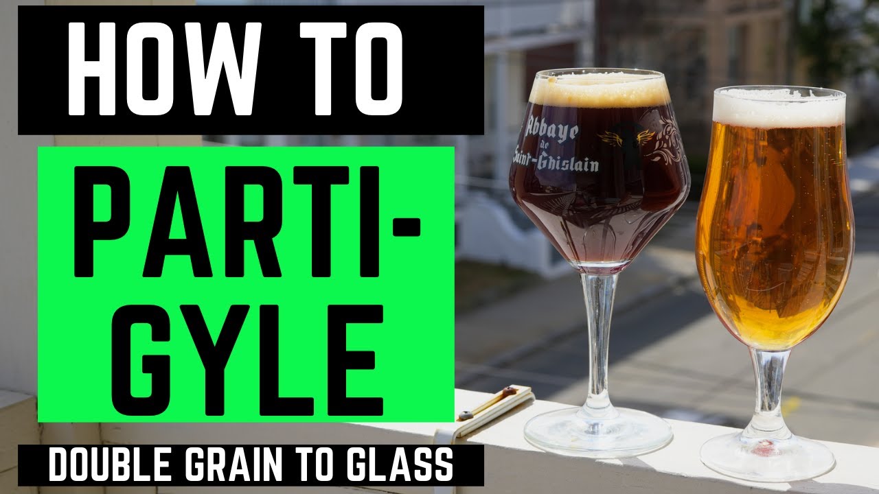 How to PARTI-GYLE | BELGIAN DUBBEL and TABLE BEER From the SAME MASH ...