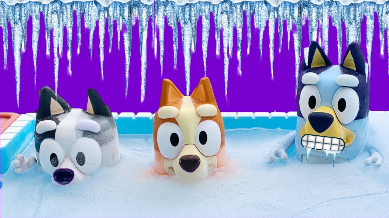 Bluey Toys are FROZEN by Elsa!‼️ 🥶 - YouTube
