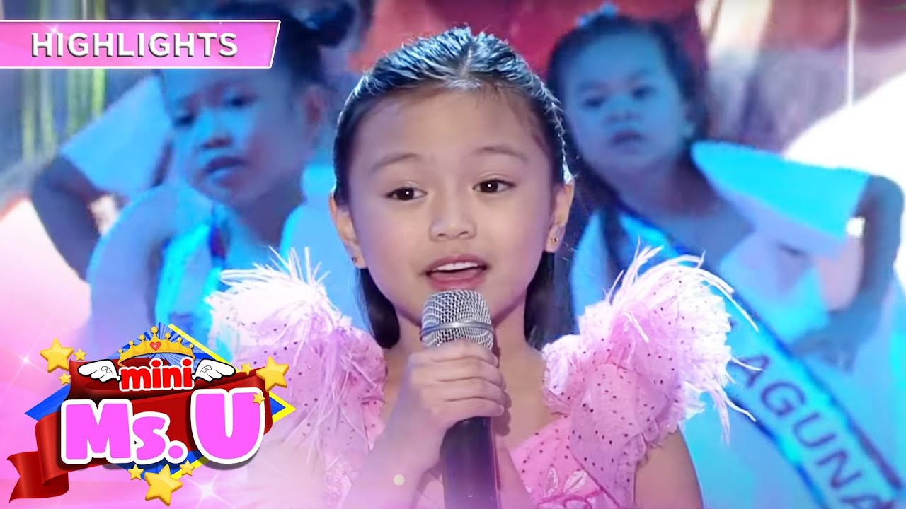 Imogen sings her heartwarming version of "Sana" | It's Showtime Mini ...
