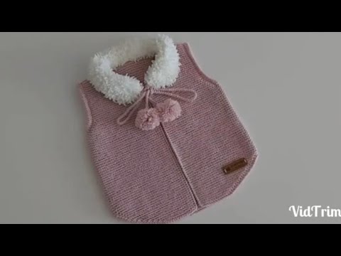 Pelüş Yaka Yelek Yapımı