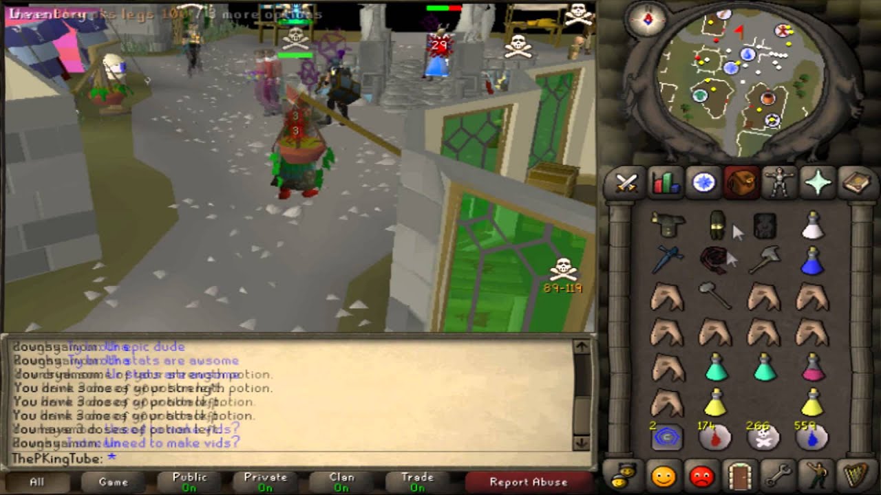 A PK Video - OSRS Wilderness&PVP Worlds PKing - YouTube