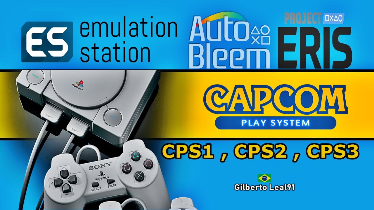 Playstation Classic Pack CPS1.2.3 para emulation station - YouTube