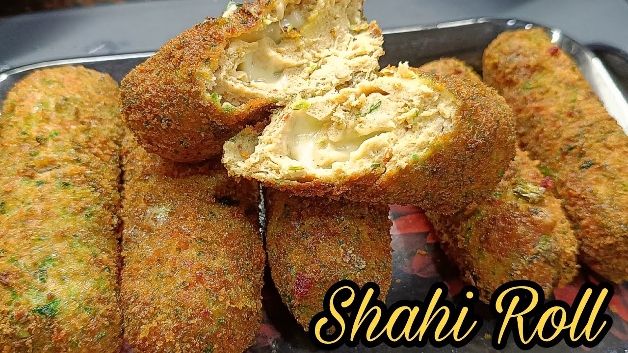 Chicken Shahi Roll | Cheese Chicken Shahi Roll| Iftar Special Easy ...