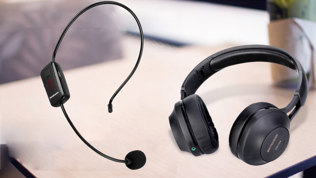 Retekess TR503 FM Transmitter and TR104 Headset Radio Introduction ...