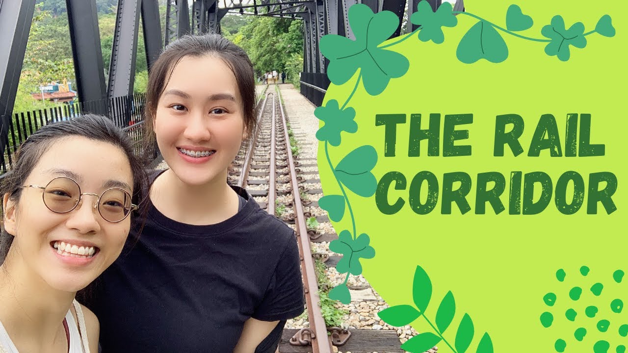 FUN activities in Singapore! Exploring The Rail Corridor Trail! - YouTube